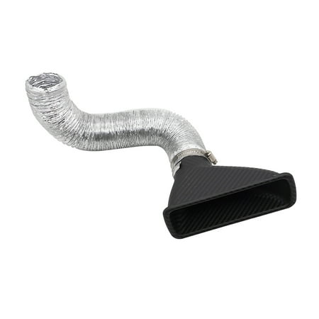 Car Front Bumper Surrounds Air Inlet Air Guide Funnel Kit Heat ...