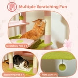 Pawz Road Large 73-inch Multi-Level Cat Tree Tower with Scratching ...