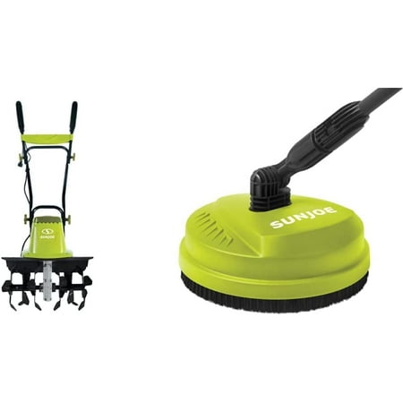 TJ603E 16-Inch 12-Amp Electric Garden Tiller/Cultivator, 3-Position ...