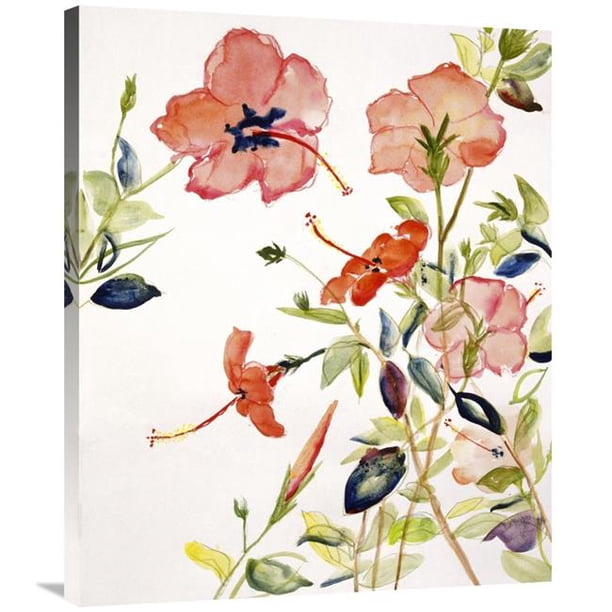 36 in. Hibiscus Flowerpiece Art Print - Sir Roy Calne - Walmart.ca