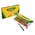 "Crayola Large Crayons, 16 Vibrant Multicolor Assortment, 4"" x 0.44 ...