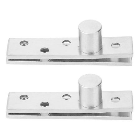 2 Pack 360 Degree Rotation Door Hinges, Stainless Steel Concealed Pivot ...