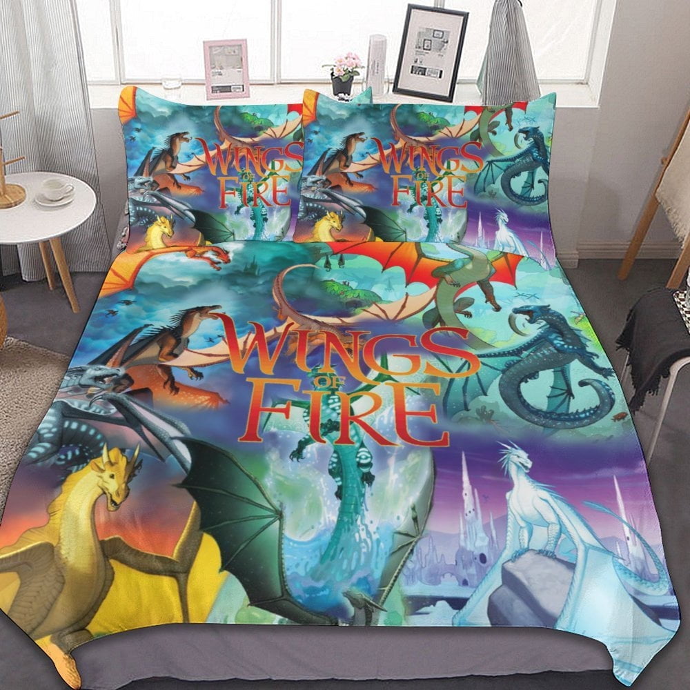 Click here for Yingd Dragon Wings Of Fire 3-Piece Bedding Set Duv... prices