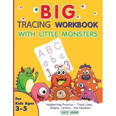 TRACE AND PRACTICE Letters, Shapes an d Numbers WORKBOOK: Amazing ...