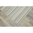 Mainstays Carnival Stripe Polypropylene Assorted Earth Tones Indoor ...