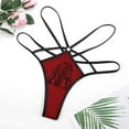 Grizzly Bear Art Women's T-Back Sexy G-String Strap Thong Printed ...