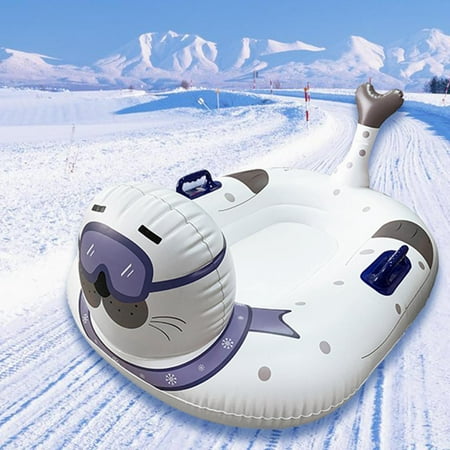 Giant Snow Tube For Adults XFlated Heavy Duty Snow Tube Sled - 48 Inch ...
