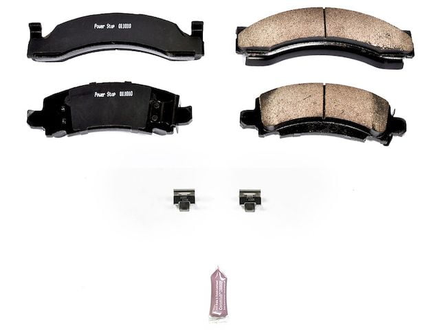 Front Brake Pad Set - Compatible with 1975 - 1986 Chevy C30 1976 1977 ...