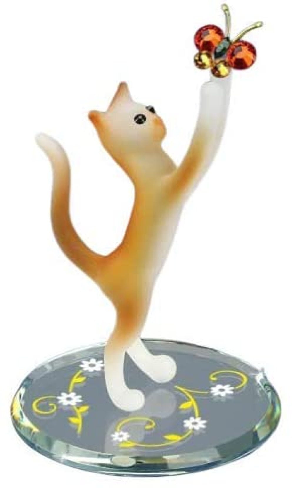 FulnKye Tabby CAT W/Butterfly - Walmart.com