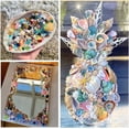 500Pcs Mini Seashells Spril Shell Beads No Hole Random Color Ocean ...