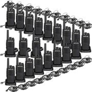 RT68 Radios Rechargeables Longue Portée Bidirectionnelles avec Casque ...