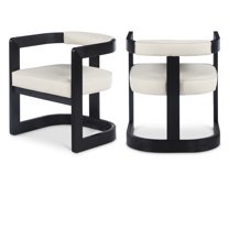 Meridian Furniture Manchester Cream Dining Chair - Walmart.com