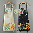 Apron, Breathable Kitchen Apron Splashes and Oil for Cooking and Food ...