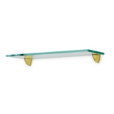 Dulles Glass Floating Shelf Brackets, Adjustable Clamps Heavy Duty ...