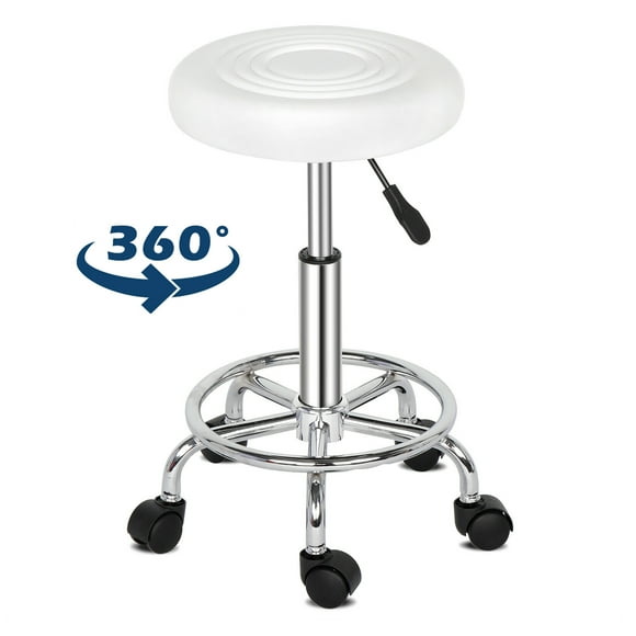 Adjustable Bar Stools with Wheels