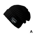 Agiufgs Knit Beanie One, Warm Winter with Solid Color Design, for Cold ...