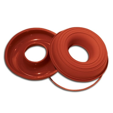 Orka OD180101 Silicone and Nylon Round Cake Pan with 6-Mold Muffin Pan ...