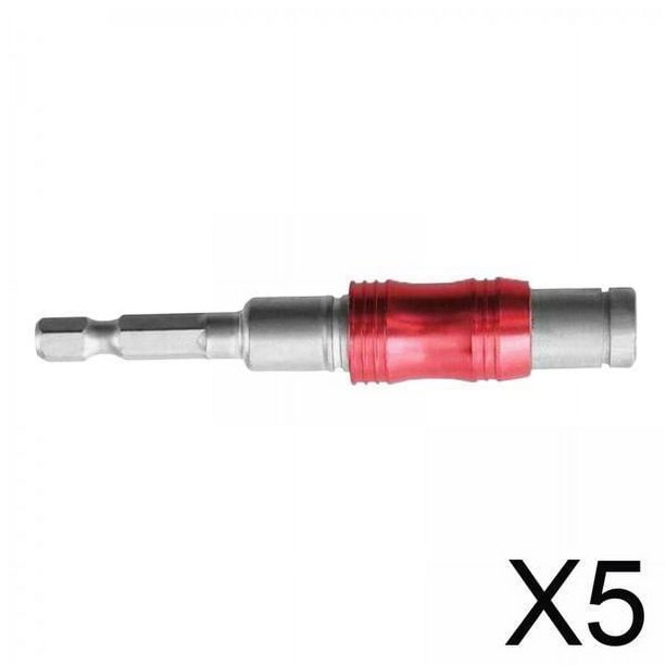 DYNWAVECA 5xImpact Pivoting Drill Bit Tip Holder Accessory Tough Bit ...
