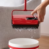 Eyliden Hand Push Carpet Sweeper, Manual Lightweight Vacuum with Dual ...