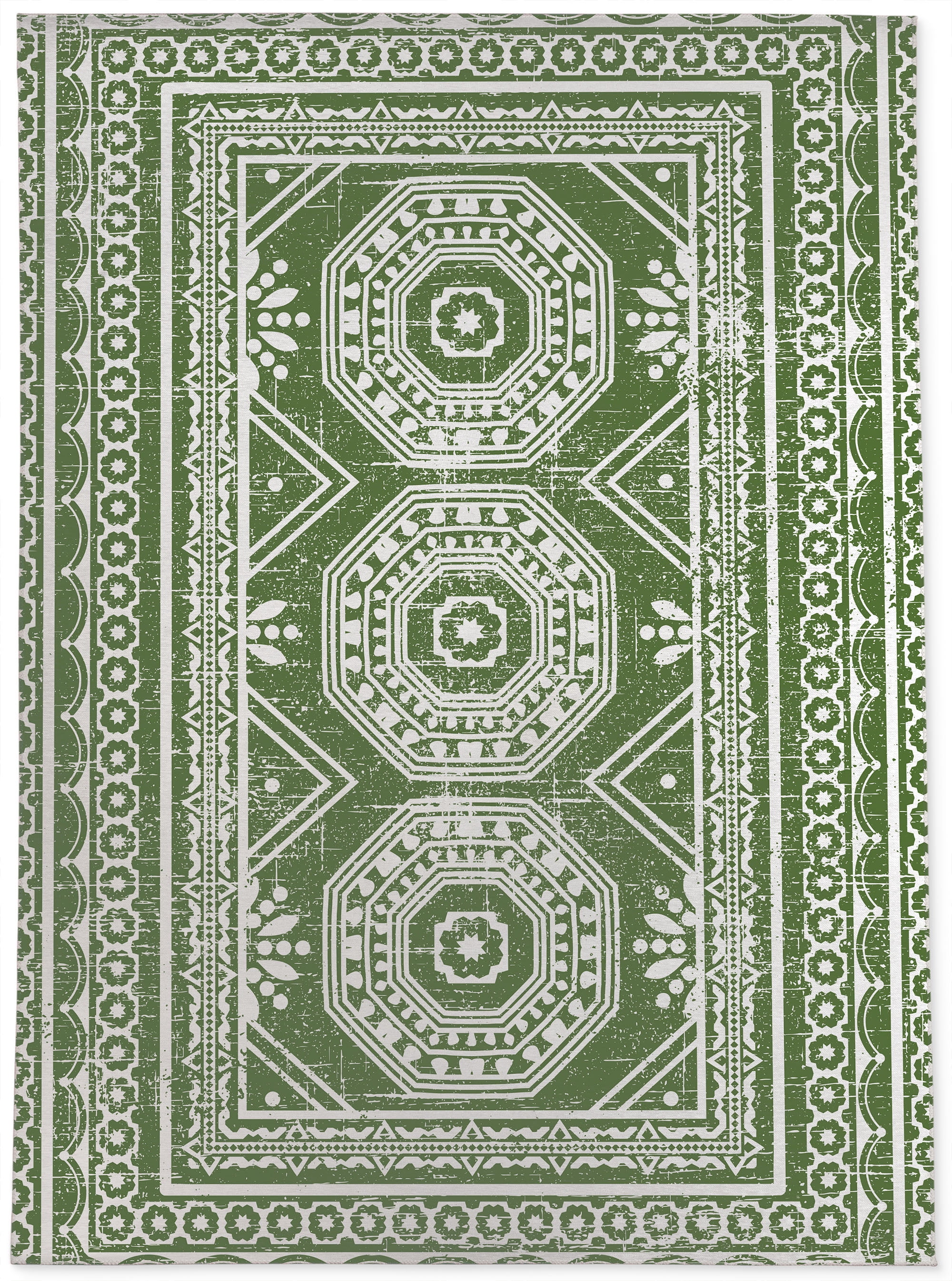 ASPEN GREEN Outdoor Rug By Kavka Designs - Walmart.com