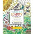 Zen Coloring Book: Portable Color Me Happy Coloring Kit: Includes Book ...