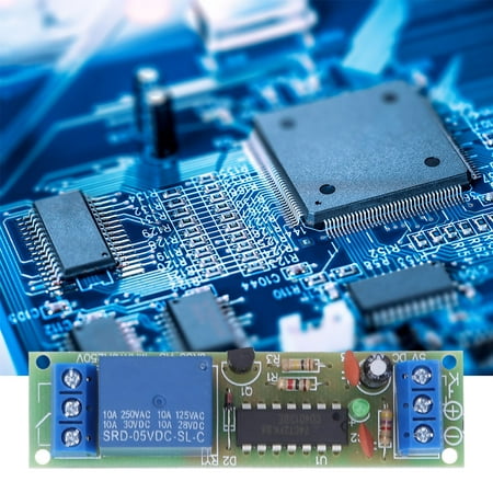 1 Channel Relay Module 3Pcs Relay Module CD4013 Chip 1 Channel NO NC ...