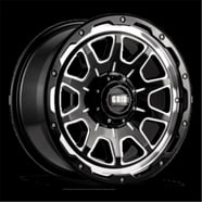 XXR 553 20 Black Wheel / Rim 5x4.5 & 5x120 with a 16mm Offset and a 73. ...