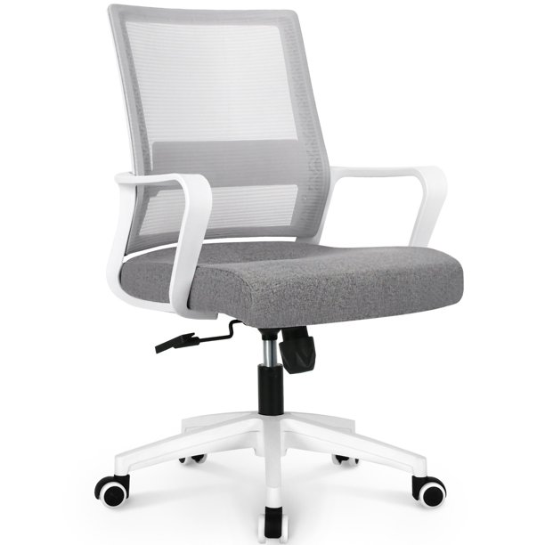 Neo Chair MB-7 Ergonomic Mid Back Adjustable Mesh Home Office Computer ...