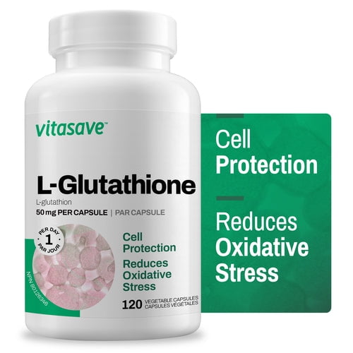 Click here for Vitasave L-Glutathione 50 Mg (120 Vcaps) 50 Mg prices