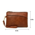 Sanviglor Womens Pu Leather Tote Shoulder Bags Retro Brown Handbags And