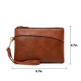 Sanviglor Womens Pu Leather Tote Shoulder Bags Retro Brown Handbags And