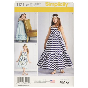 Simplicity Child's Size 7-14 Disney Snow White Pattern, 1 Each ...