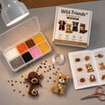 PLPPYFS 3D Beaded Animal Kit for Adults Tiny 3D Beaded Animals 3D DIY ...