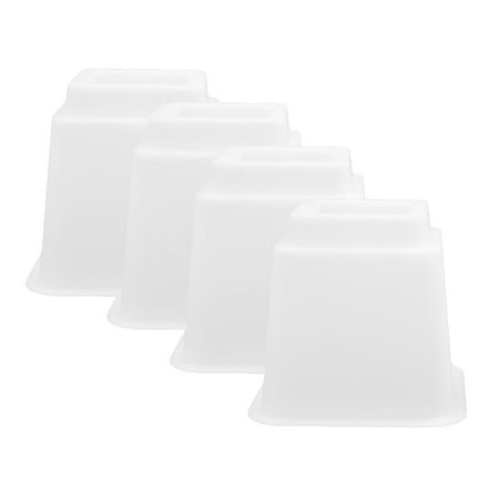 4x Heavy Duty Bed Furniture Riser Coffee Table Desk Leg Risers Sofa ...