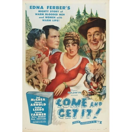 Come and Get It Movie Poster (11 x 17) | Walmart Canada