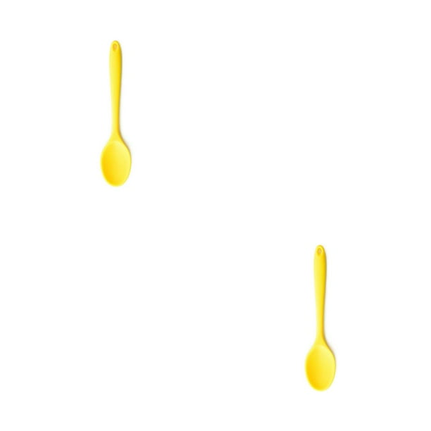 Justharion Spoon with Handle Non-stick Soup Rice Spoons Kitchen Cooking ...