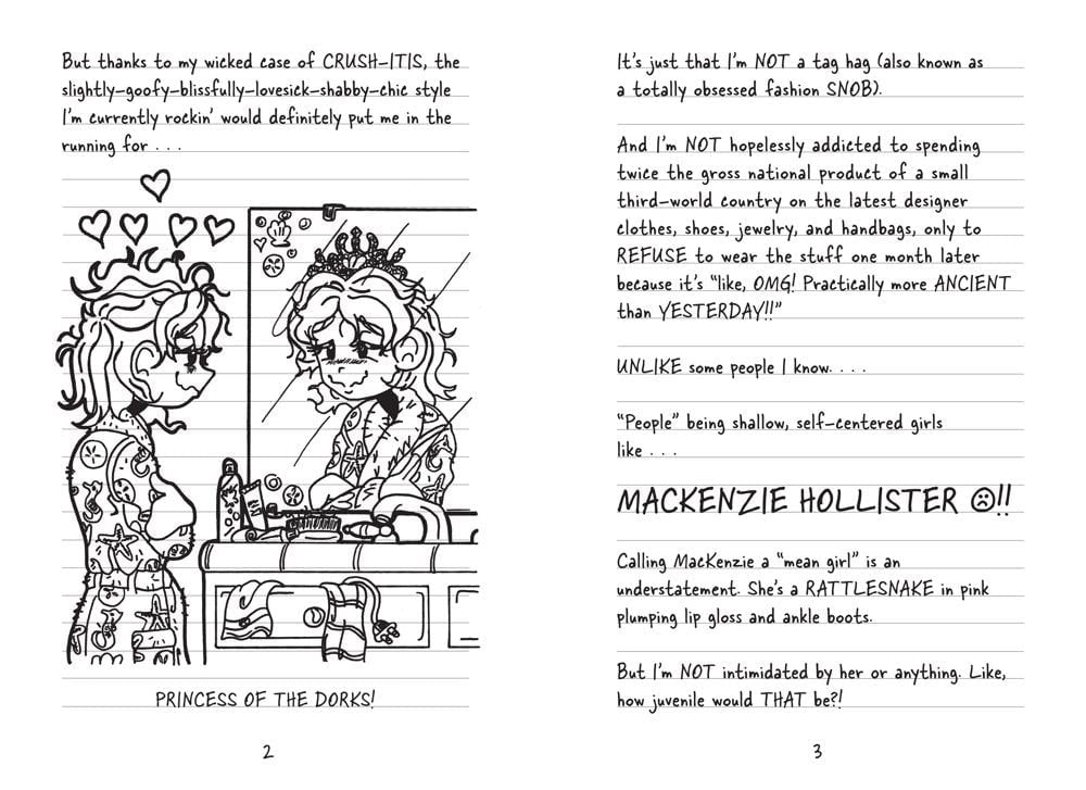 Dork Diaries Tales From A Not So Talented Pop Star Characters