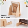 1 Box Detachable Bamboo Cookbook Recipe Stands Wood Desktop Book Stands ...