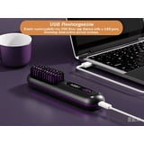 Numoya Go Brush Pro, Portable Cordless Straightener Brush, Fast Heating ...