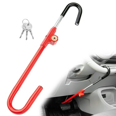 Tevlaphee Steering Wheel Lock, Car Lock Anti Theft Keyless Extendable ...