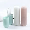ACDANC Toothbrush Paste Holder Case Covered Travel Camping Bathroom Cup ...