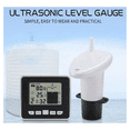 Ultrasonic Wireless Water Tank Liquid Level Meter with Temperature ...