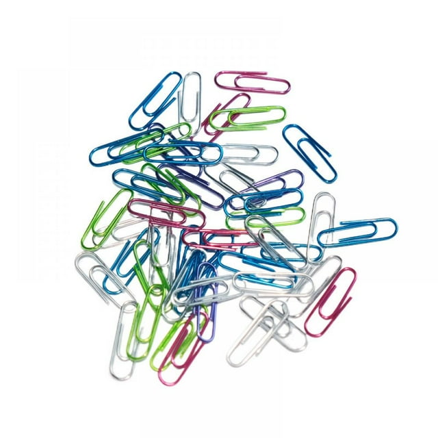 [Gazdag]Paper Clips,250 PCS Medium Size Paper Clips Smooth & Durable ...