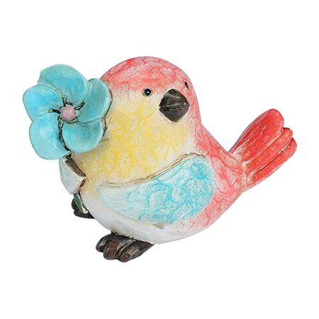 Colorful Bird Statue Resin Animals Resin Animals Figurines Figurines ...