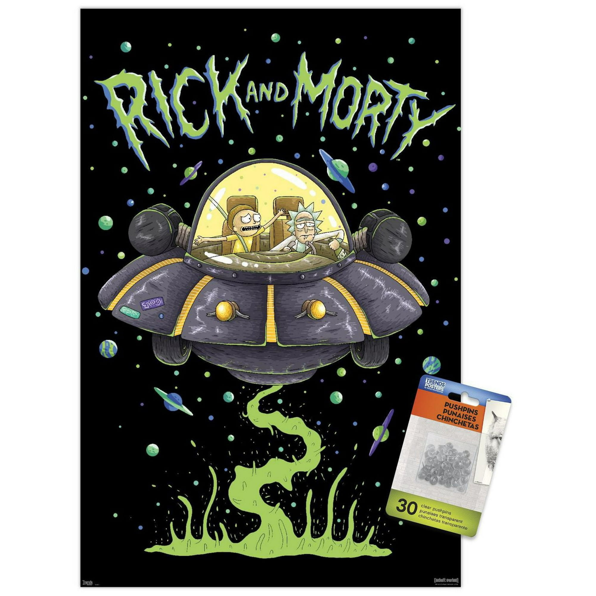 Click here for Trends International Rick And Morty - Ship Wall Po... prices