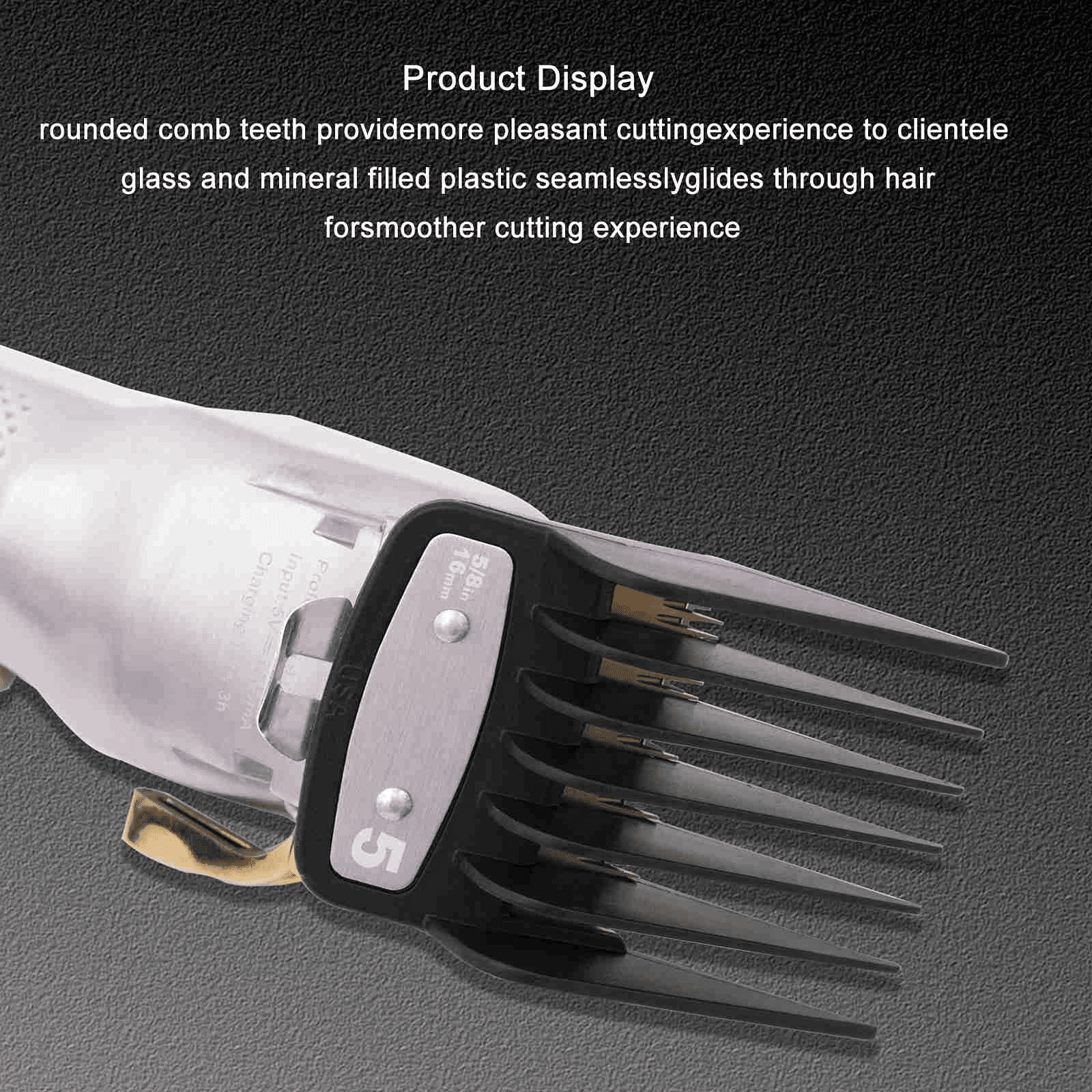 Clipper Guards Cutting Guides for Most Wahl Clipper with Metal Clip ...