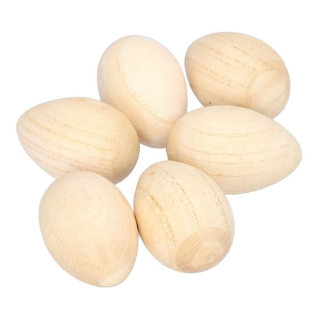 Wood Eggs Shakers, Natural Wooden Egg Rattle Musical Percussion ...