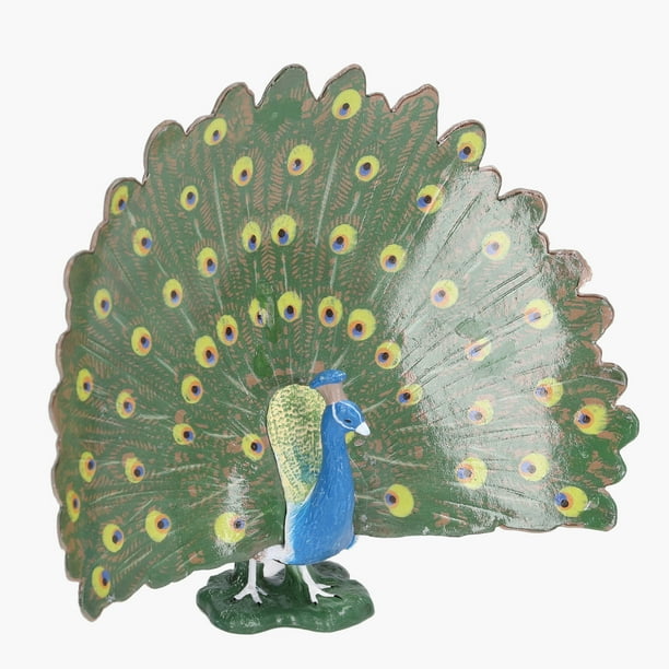 Peacock Figurine,Simulation Peacock Model Simulated Peacock Statue ...