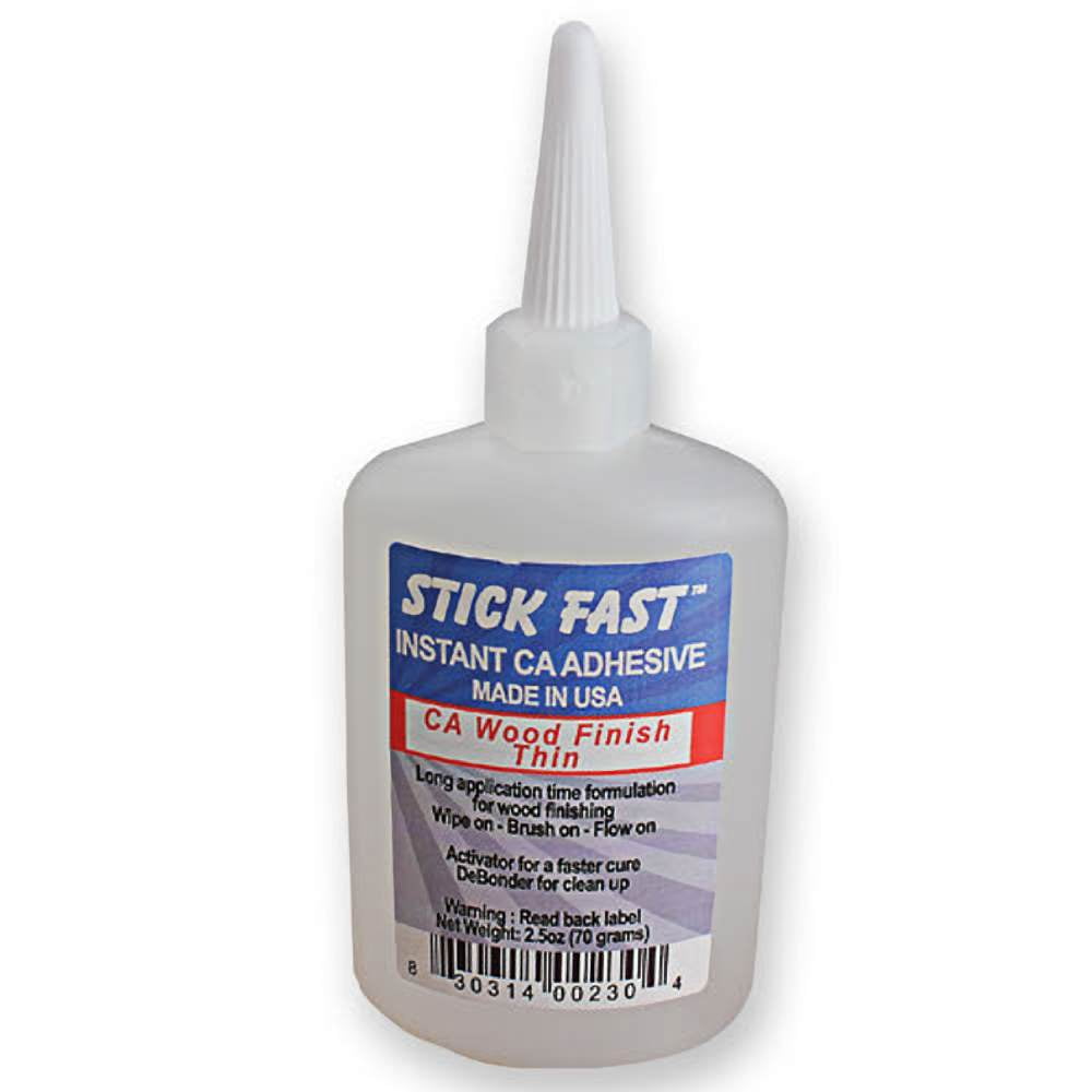 Stick Fast 230 Ca Wood Finish, 2.5 Oz Capacity, Thin - Walmart.com