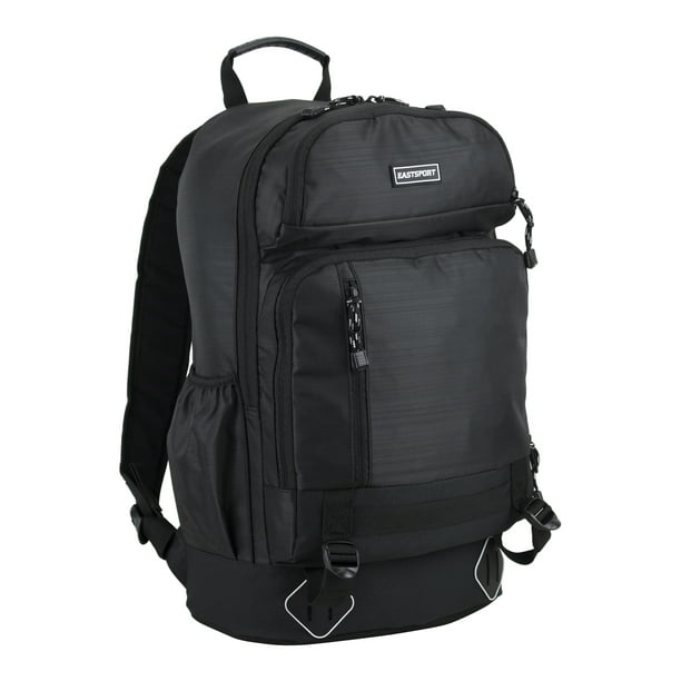 Eastsport - Eastsport Elevated Black Stripe Backpack - Walmart.com ...